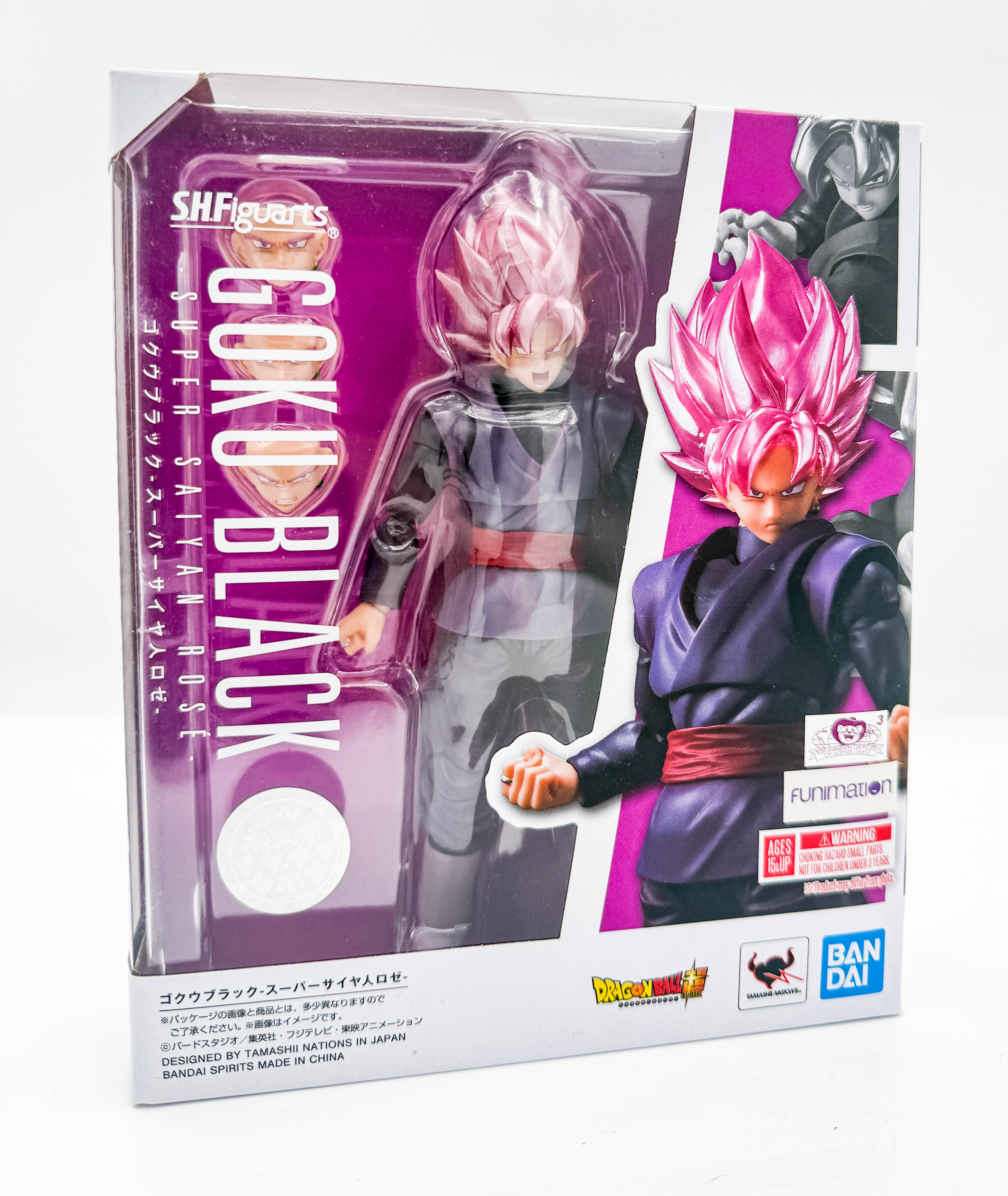 S.H.Figuarts - Dragon Ball Super - Super Saiyan Rose Goku Black